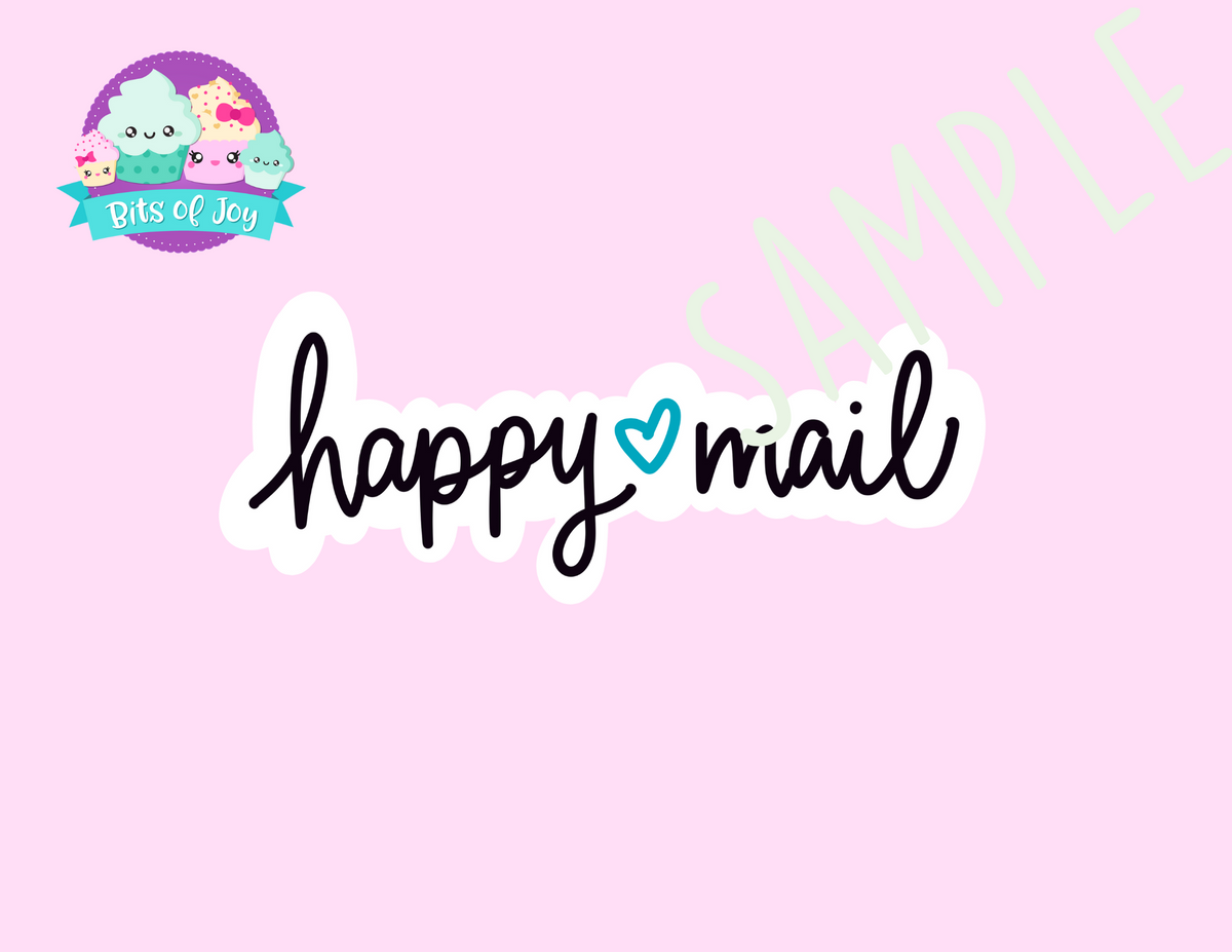 Happy Mail Digital Sticker File – Bits of Joy